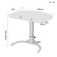 China Suppliers Design 680mm Height Adjustable Commercial Desk for Modern Office Furniture for sale