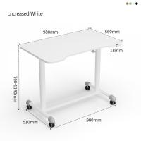 China Custom 2023 Design Sit Standing Study Table for Adult Waterproof Wooden Laptop Desk for sale