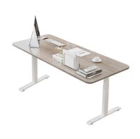 China 710mm Dual Motor Electric Sit Standing Study Table for Modern Luxury CEO Office Desk for sale
