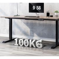 China 2023 Laptop Desk Dual Motor Table Luxury Electric Sit Standing Study Table for Adult for sale