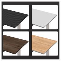 China Manufacture Hospital Sit Standing Laptop Table for Work Study in Commercial Furniture for sale