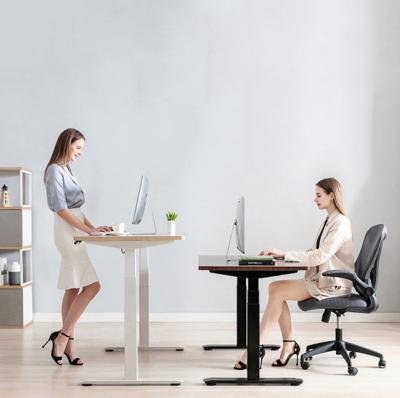 China 80 kgs Load Capacity Electric Sit Standing Study Table for Up/Down Operation Panel for sale