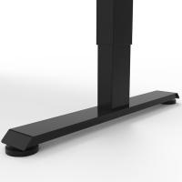 China 2023 Dual Motor Electric Sit Standing Study Table for Adult in Luxury CEO Office Design for sale