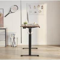 China 80 kgs Gaming Work Height Adjustable Desk Dual Motor Wooden Stand Up Desk for Home Office for sale