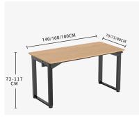 China Black Dual Motor Electric Height Adjustable Desk for Boss Manager Office Furniture for sale