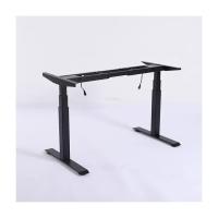 China Adjustable Electric Sit Stand Up Desk for Laptop Gaming Work 25 mm/s Speed 80 kgs Capacity for sale
