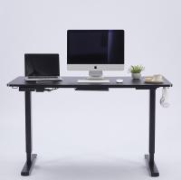 China SPCC Steel/Iron Manufactured Children's Black Electric Furniture Desk for Home Office for sale