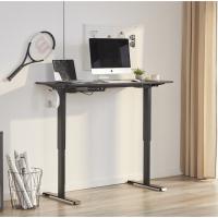 China SPCC Steel/Iron Manufactured Children's Black Electric Furniture Desk for Home Office for sale