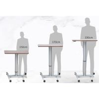 China Office Pneumatic Height Adjustable Desk for End CEO Work Meetings and Managerial Work for sale