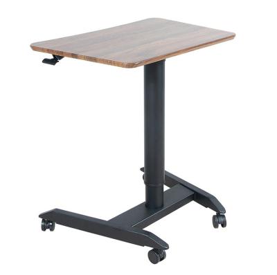 China Sit Stand Desk Adjustable Desk for Home and Office Pneumatic Workbench Modern Design for sale