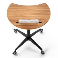China Wooden Laptop Desk for Adult 2023 Custom Design Modern Luxury Movable CEO Office Desk for sale