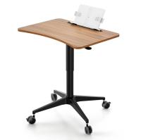 China Black/Silver/White Frame Modern Office Director Table with Pneumatic Height Adjustment for sale