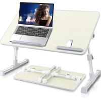 China Custom Design Small Home Office Folding Laptop Standing Desk Mini Bar Counter Manual Height Adjustable Desk Base 2 Legs Assembly for sale