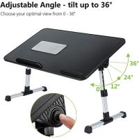 China Custom Design Small Home Office Folding Laptop Standing Desk Mini Bar Counter Manual Height Adjustable Desk Base 2 Legs Assembly for sale