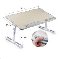 China Custom Design Small Home Office Folding Laptop Standing Desk Mini Bar Counter Manual Height Adjustable Desk Base 2 Legs Assembly for sale
