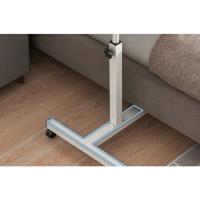 China 80 kgs/lbs Height Adjustable Wooden Mobile Foldable Gaming Desk for Living Room for sale