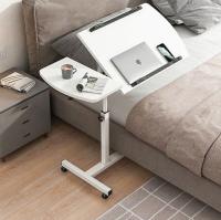 China White Modern Metal Manual Folding Office Desk Furniture with 2 Stage Height Adjustment for sale