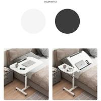 China White Modern Metal Manual Folding Office Desk Furniture with 2 Stage Height Adjustment for sale
