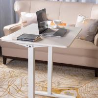 China Custom White Wooden Modern Office Desk Furniture with Black Desktop and SPCC Steel Frame for sale