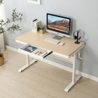China Custom Frame Color SPCC Steel Modern Luxury CEO Office Desk Table for Adult Laptop Desk for sale
