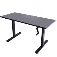 China Children's Home Office Desk with Manual Height Adjustment and Hand Crank Waterproof for sale