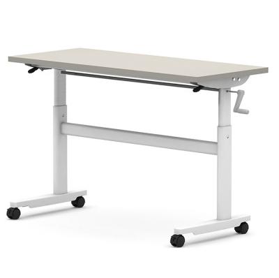 China Black Frame Home Office Workstation with Foldable Design and Movable Computer Table for sale