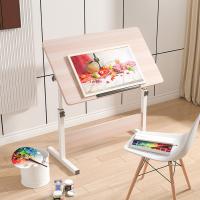China Black Desktop 60-72 Inch Manual Height Adjustable Desk for Recording Studio and Girls for sale