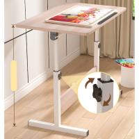 China Black Desktop 60-72 Inch Manual Height Adjustable Desk for Recording Studio and Girls for sale