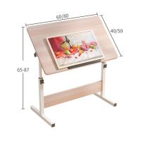 China Black Desktop 60-72 Inch Manual Height Adjustable Desk for Recording Studio and Girls for sale