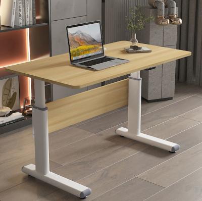 China Commercial Furniture Height Adjustable Wooden Hand Crank Coffee Table for Living Room for sale