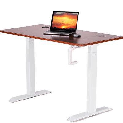 China 80 kgs/lbs capacity multifunctional study desk brown wooden top modern nordic design for sale