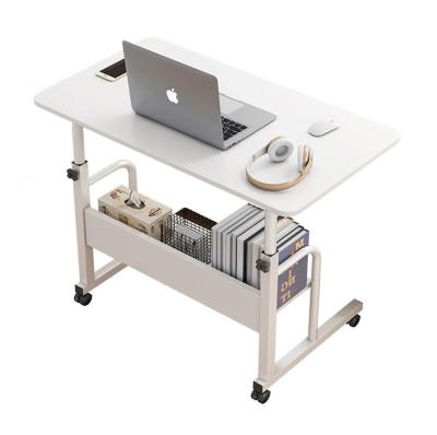China Custom Design Laptop Standing Desk with Manual Height Adjustment and Mini Bar Counter for sale