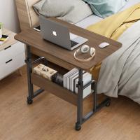China Commercial Furniture Manual Height Adjustable Desk for Home Office Wooden Gaming Work for sale