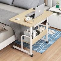 China Commercial Furniture Manual Height Adjustable Desk for Home Office Wooden Gaming Work for sale