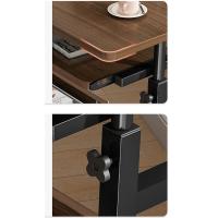 China 80 kgs/lbs Manual Height Adjustable Desk Luxury Nordic Unique Coffee Table for Home for sale
