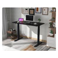 China Commercial Furniture Wooden Electric Extendable Coffee Standing Table for Home Office for sale