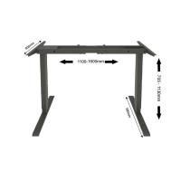 China Commercial Furniture Wooden Electric Extendable Coffee Standing Table for Home Office for sale