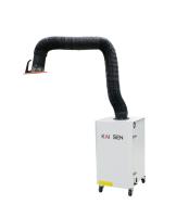 China Mobile Welding Industrial Fume Extractor Dust Collector With One Suction Arm for sale