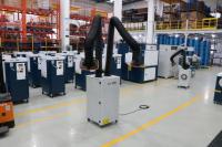 China Mobile Dust Extractor 2.2kW With Self Supporting Suction Arm KSJ-2.2S for sale