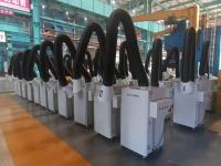 China Industrial Dust Removal Equipment Welding Fume Extractor With CE 0.75kW for sale