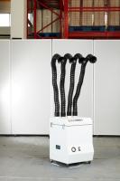 China Portable Fume Extractor For Soldering And Welding With 850m³/h Air Flow for sale