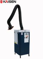 China Dust Collection Portable Welding Fume Extractor 1.5kW With PLC Control Panel for sale