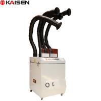 China Portable Soldering Fume Extractor Smoke Absorber With 4 Pieces 1.2m Suction Arm for sale