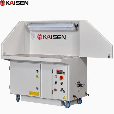 China Grinding Downdraft Table Fume Extractor With 2PCS Polyester Filter Cartridge for sale