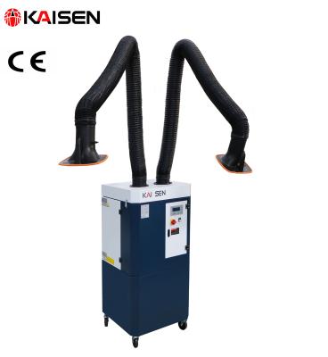 China Mobile Welding Fume Extractor Smoke Purifier With PLC Control System for sale