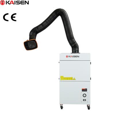 China Welding Mobile Fume Extractor Dust Collector With 3 PCS Filter Cartridge for sale