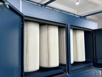 China Industrial Multifunction Dust Collector Downdraft Worktable With 4 Filter Cartridge for sale