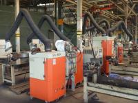 China Portable Welding Fume Extractor 1.5kW 1500m3/H With CE Certification for sale