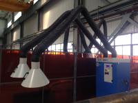 China Welding Fume Purifier Dust Extractor 3.0kW With Single Suction Arm for sale