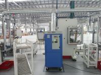 China Dust Collection Portable Welding Fume Extractor 1.5kW With PLC Control Panel for sale